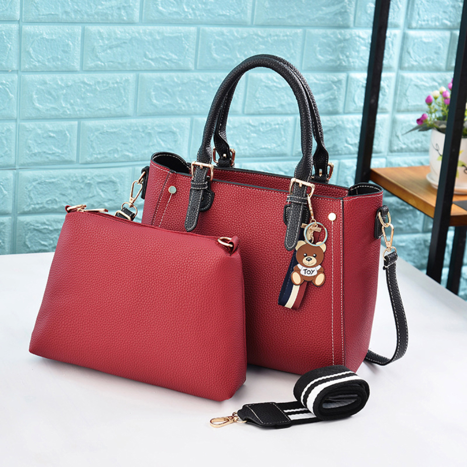 {JMI} 2 in 1 Elegant & Romance Handbag 0162# - 7 Colors