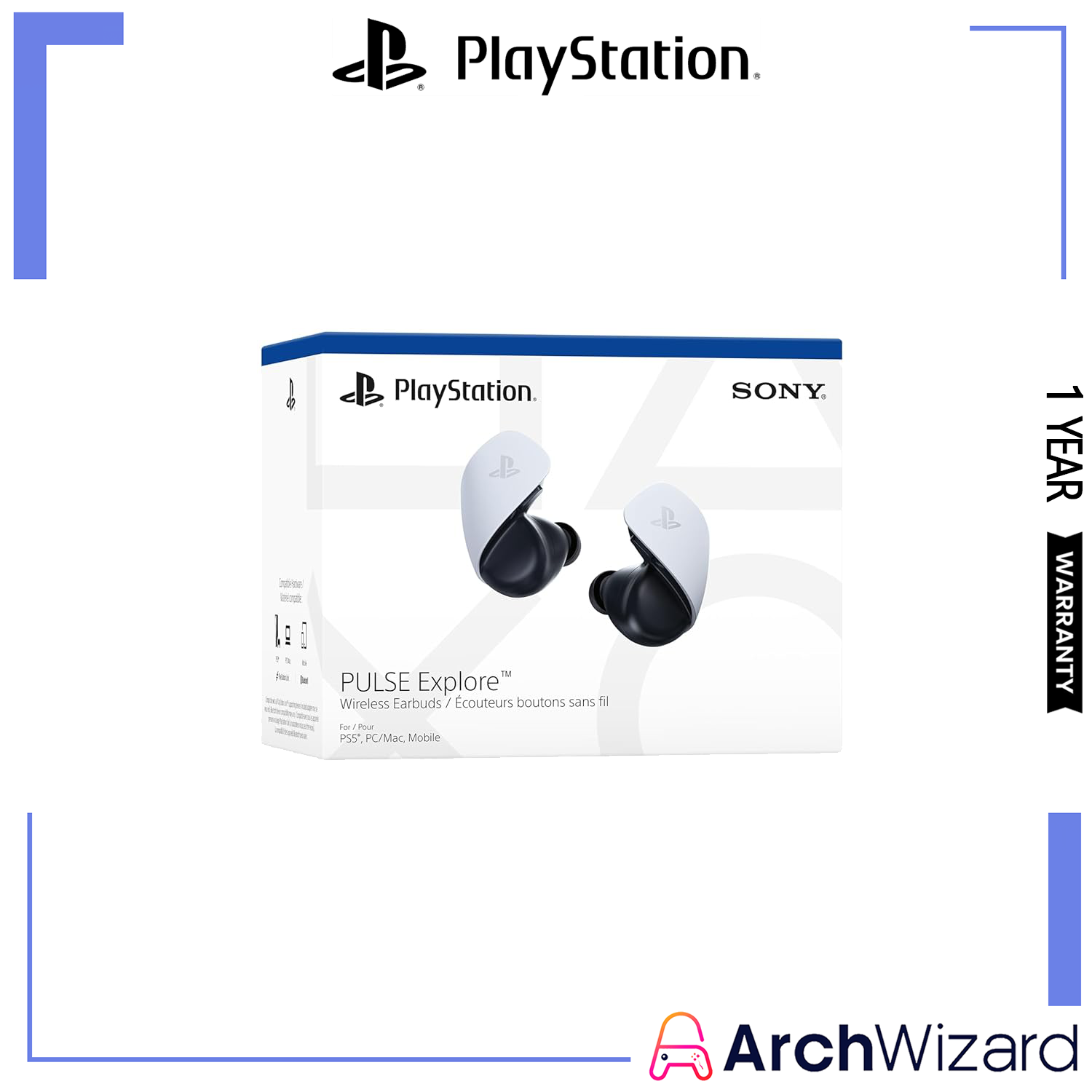 Playstation 5 Sony Pulse Explore Wireless Earbuds Ps5 Archwizard