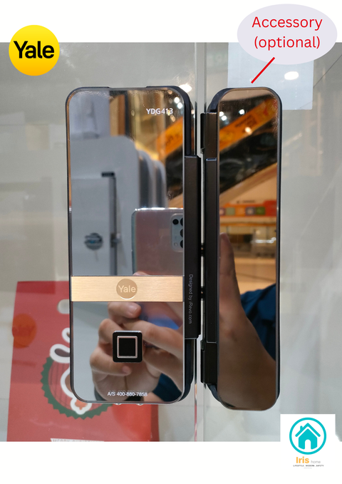 YDG413A Glass Door Lock – Iris Home