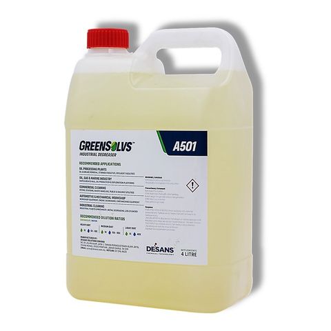 Biodegradable Degreaser (Heavy Duty & Concentrate ) GreenSolvs A501 - 4 ...