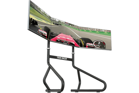 Trak Racer Freestanding Monitor Stand - Up to 80" Display ...