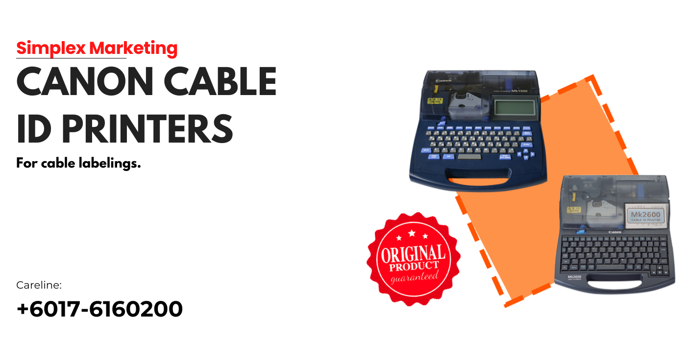 Cable ID Printer – Simplex Marketing
