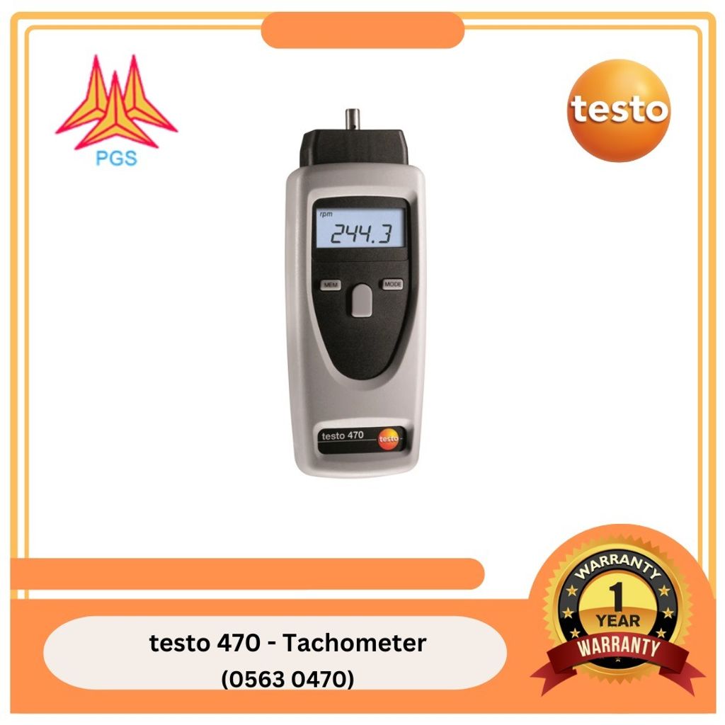 Testo 470 - Tachometer – Pratamagrahasemest