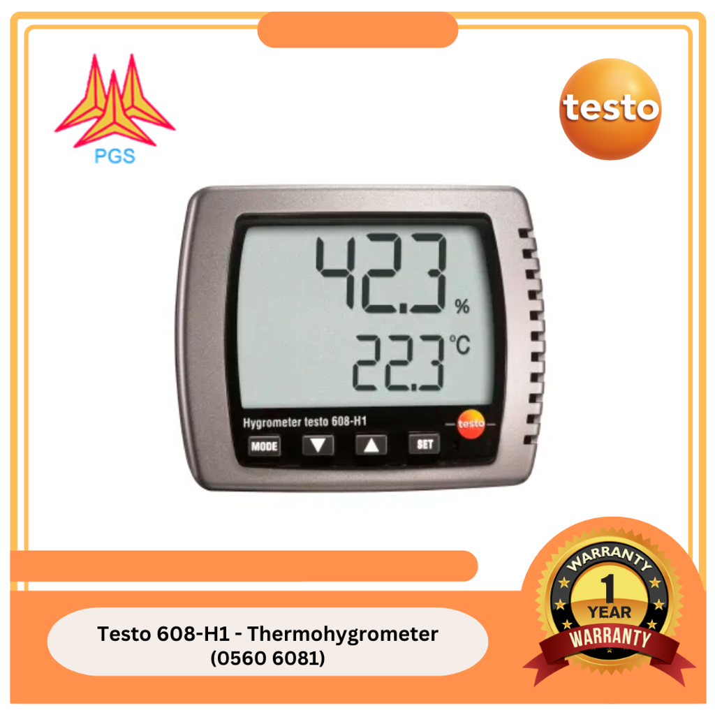 Testo 608-H1 - Thermohygrometer – Pratamagrahasemest