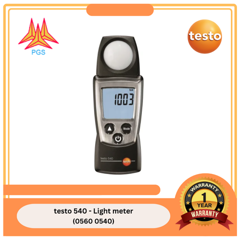 Testo 540 - Light Meter – Pratamagrahasemest