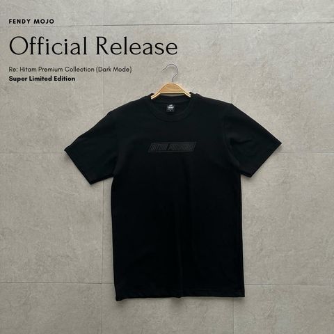 T Shirt Hitam Premium