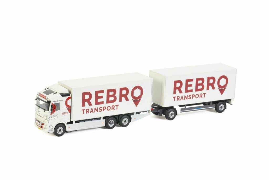REBRO TRANSPORT; VOLVO FH5 GLOBETROTTER 6X2 TAG AXLE COMBI - 5 AXLE ...