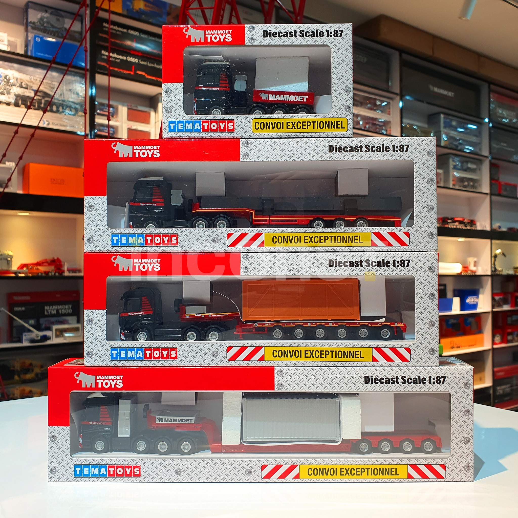 MAMMOET 1:87 TOYS SET – Inconst