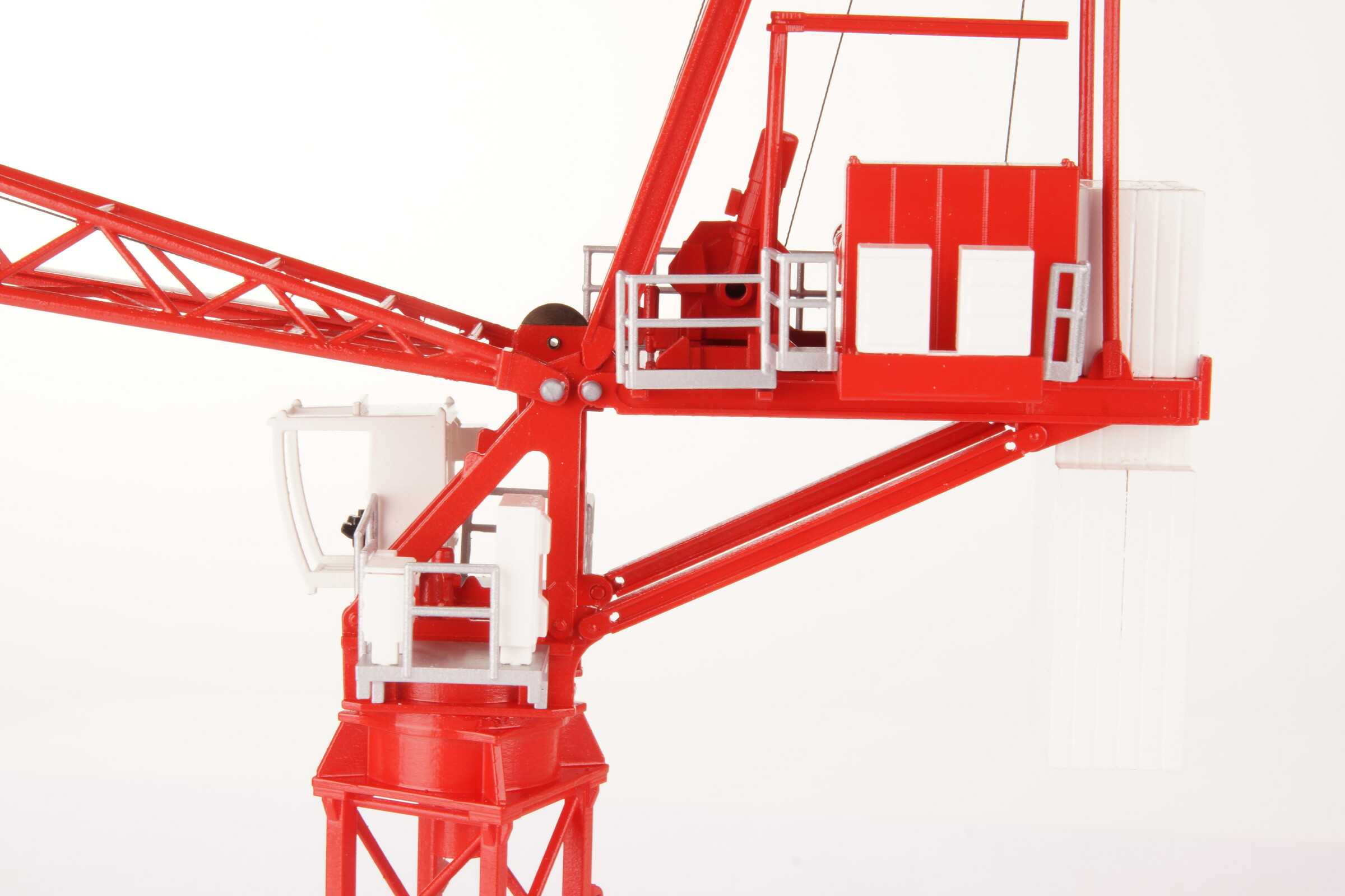 WOLFFKRAN WOLFF 700 B Luffing Jib Crane – Inconst
