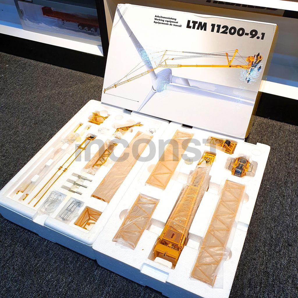 Liebherr LTM11200-9.1 Extension Kit 54mm (Yellow) – Inconst Liebherr LTM11200-9.1 Extension Kit 54mm (Yellow) – Inconst