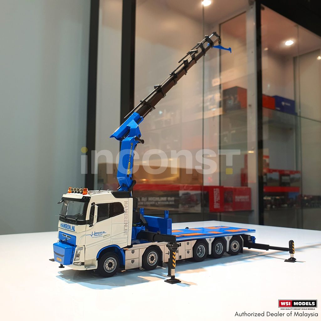 VAN HAMEREN B.V.; VOLVO FH4 SLEEPER CAB 10X4 RIGED FLAT BED VAN HAMEREN B.V.; VOLVO FH4 SLEEPER CAB 10X4 RIGED FLAT BED