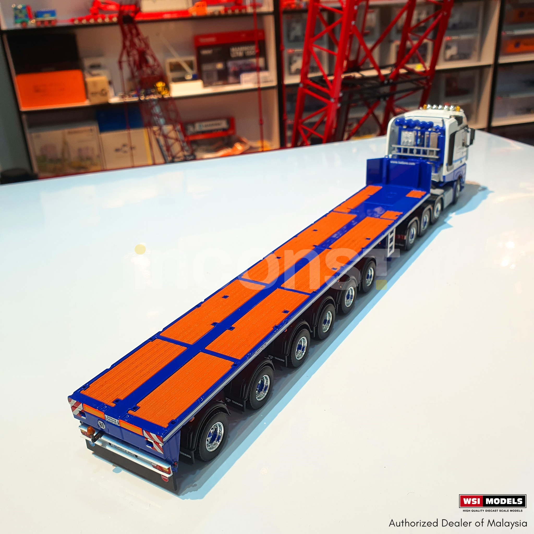 TADANO; MERCEDES BENZ AROCS BIG SPACE 8X4 BALLAST TRAILER - 6 AXLE ...