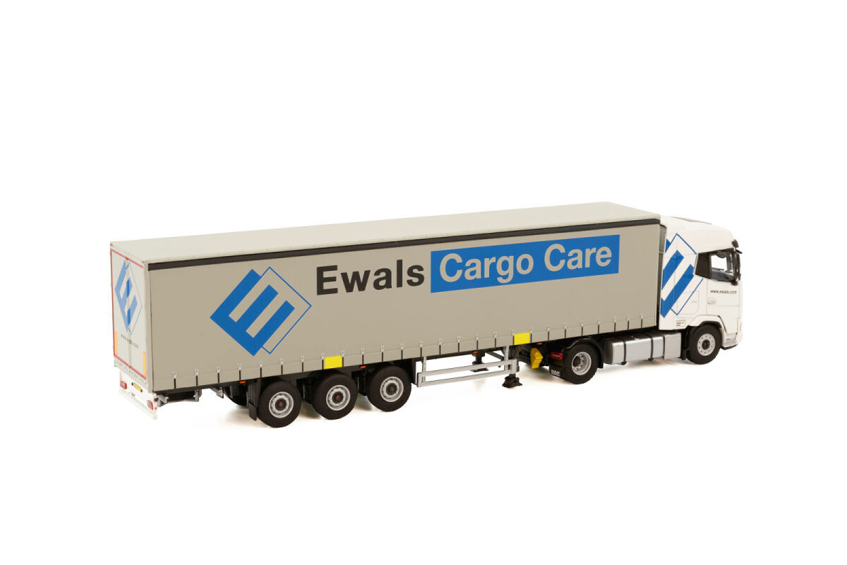 EWALS CARGO CARE B.V.; DAF XG 4X2 CURTAINSIDE TRAILER - 3 AXLE – Inconst