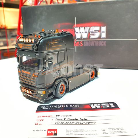 VD TRANSPORTE; SCANIA STREAMLINE TOPLINE 4X2 – Inconst