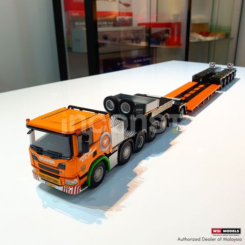 HOLTROP V.D. VLIST; SCANIA P LOW I CP20 10X4 LOW LOADER 5 AXLE - DOLLY ...