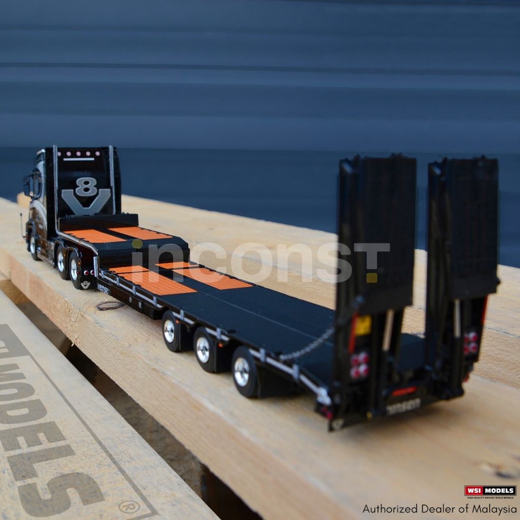 WERNSEN STAALBOUW; VLASTUIN TORPEDO 6X2 TAG AXLE SEMI LOW LOADER - 3 ...