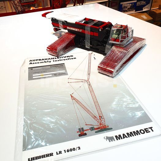 MAMMOET; LR 1600 CRAWLER CRANE – Inconst
