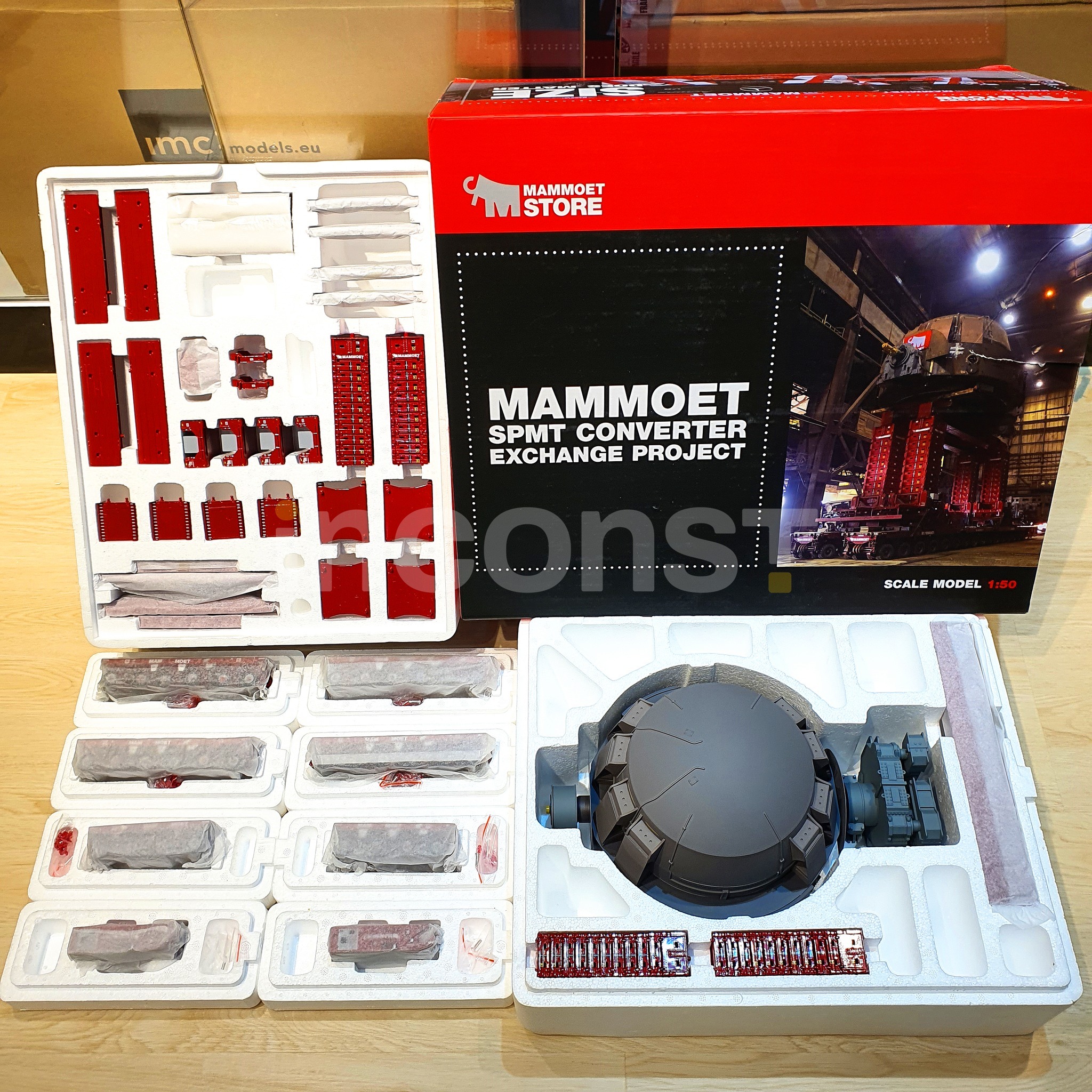 MAMMOET SPMT CONVERTER EXCHANGE PROJECT – Inconst