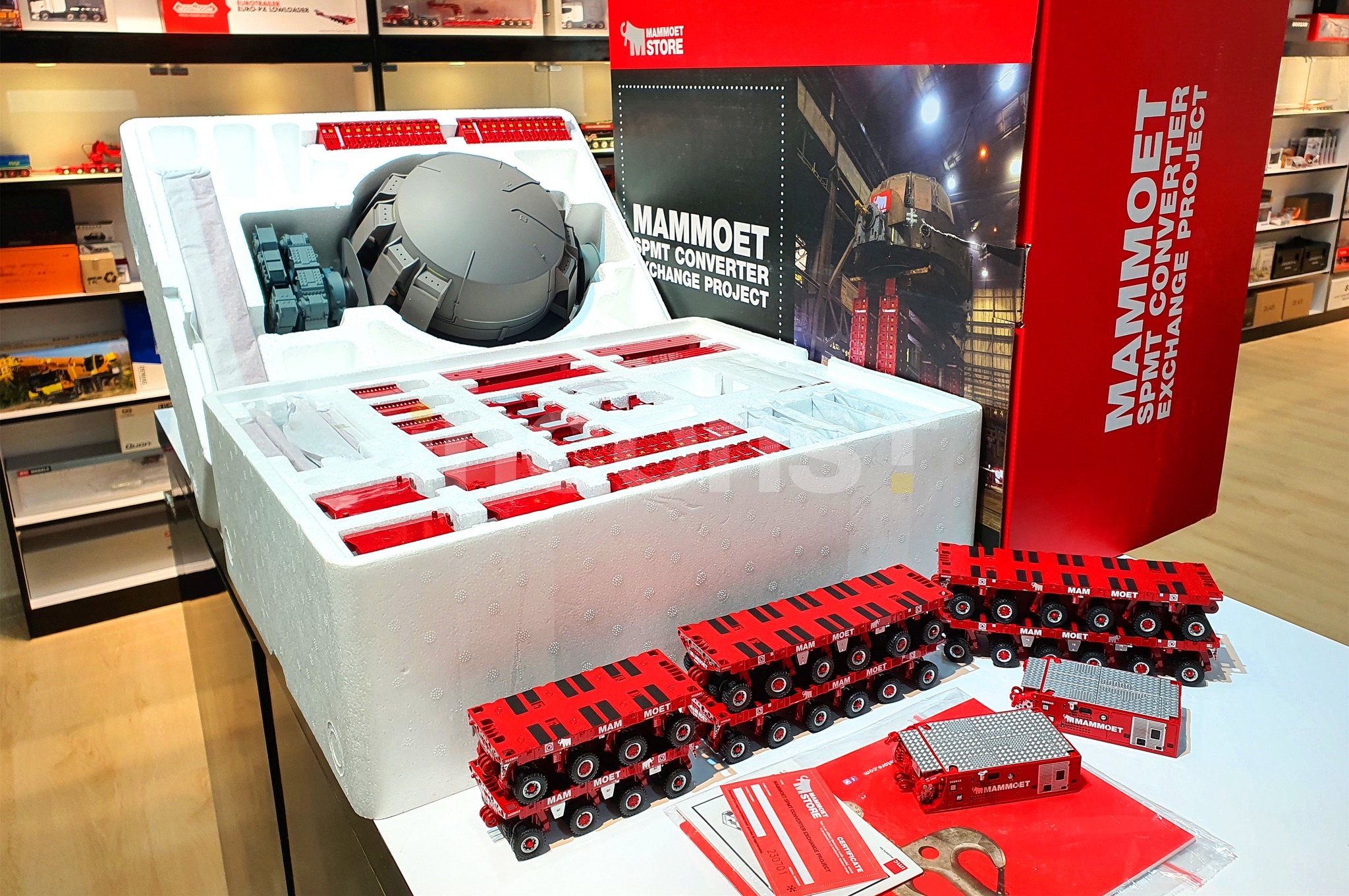 MAMMOET SPMT CONVERTER EXCHANGE PROJECT – Inconst