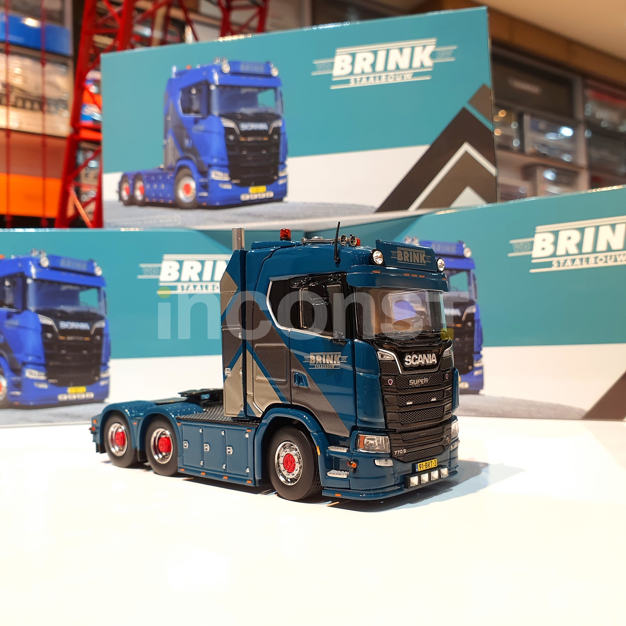 BRINK STAALBOUW; SCANIA S-SERIES MIDDLE ROOF 6X4 – Inconst