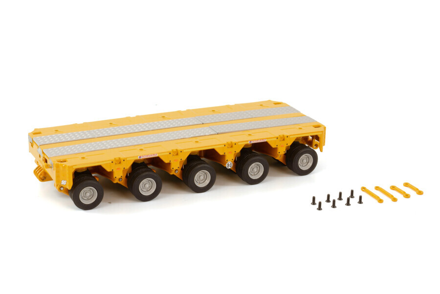 PREMIUM LINE; SCHEUERLE INTER COMBI SET 5 AXLE YELLOW – Inconst