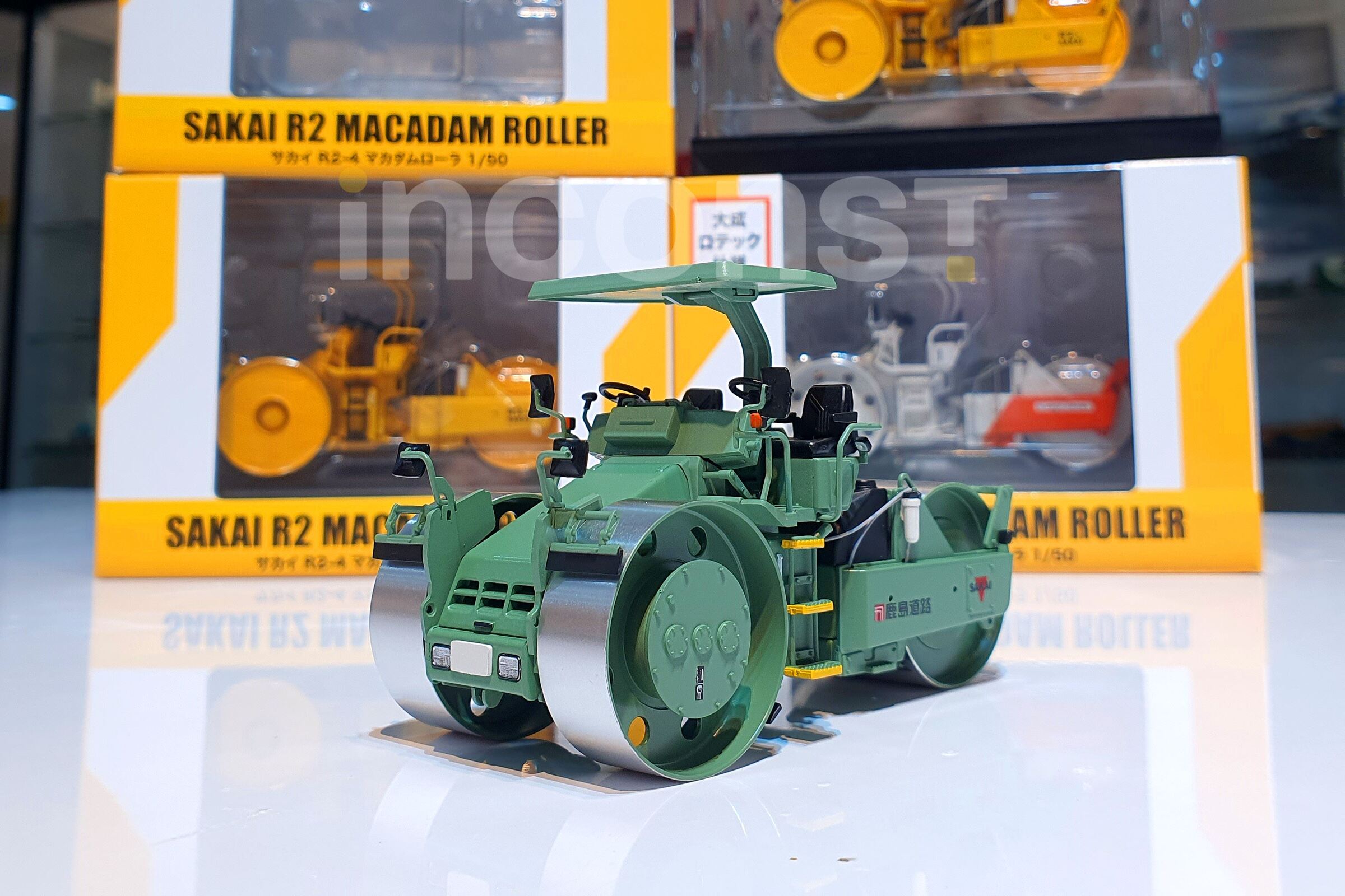 SAKAI MACADAM ROLLER KASHIMA ROAD SPECIFICATION R2K – Inconst