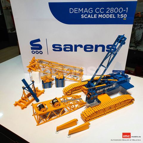 SARENS; DEMAG CC 2800-1 CRAWLER CRANE – Inconst