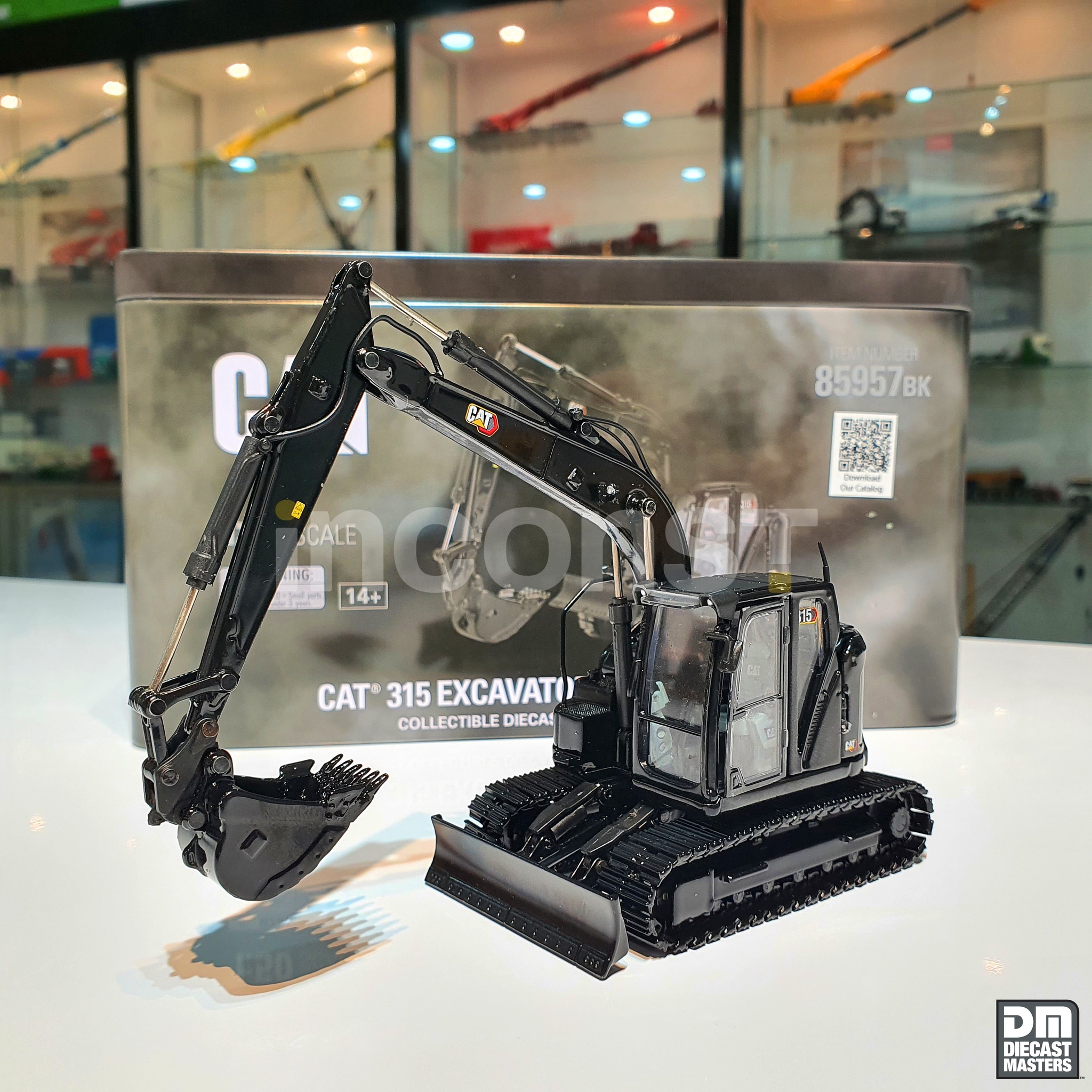 DM85957; CAT 315 Excavator Special Black Finish – Inconst