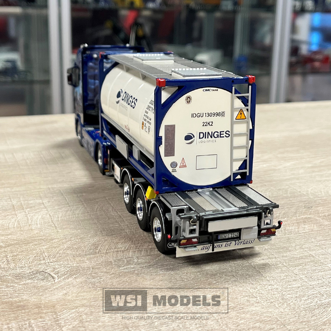 INGO DINGES; SCANIA S HIGHLINE CS20H 4X2 CONTAINER TRAILER FOR SWOPBODY ...