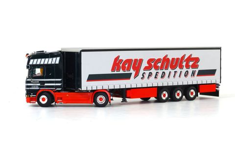 KAY SCHULTZ; SCANIA R(6) TOPLINE 4X2 CURTAINSIDE TRAILER - 3 AXLE – Inconst