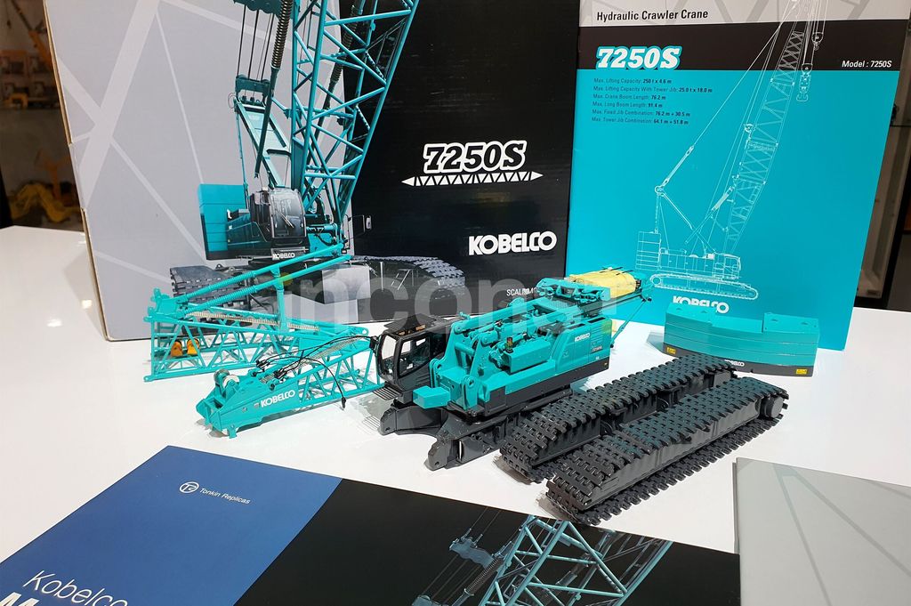 KOBELCO 7250S CRAWLER CRANE – Inconst