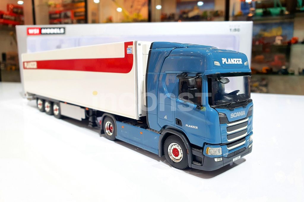 PLANZER; SCANIA R HIGHLINE CR20H 4X2 REEFER TRAILER - 3 AXLE – Inconst