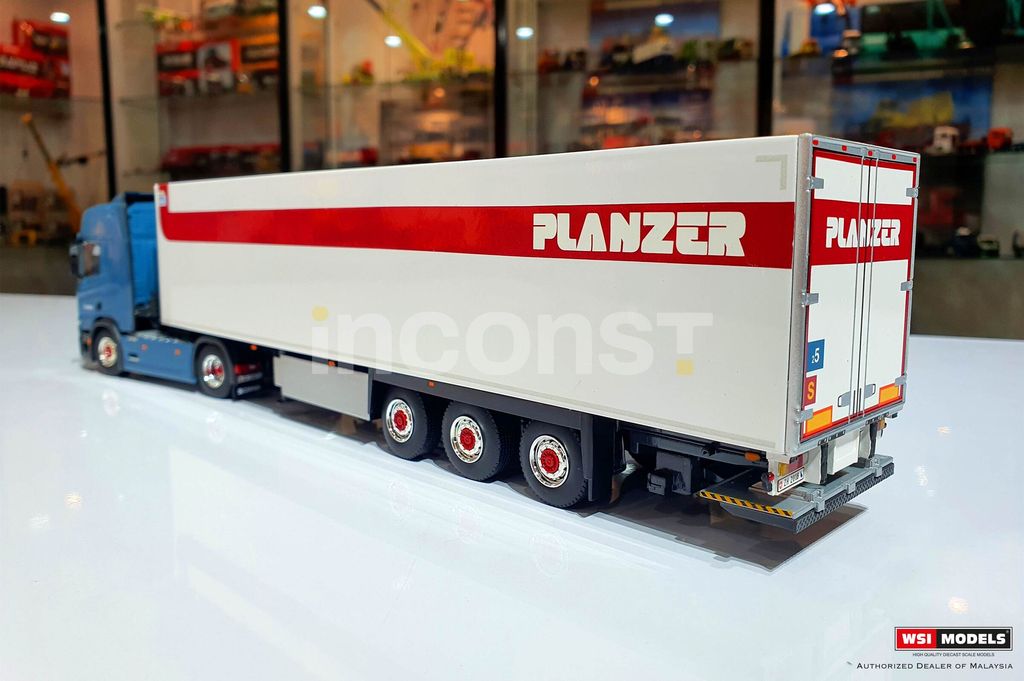 PLANZER; SCANIA R HIGHLINE CR20H 4X2 REEFER TRAILER - 3 AXLE – Inconst