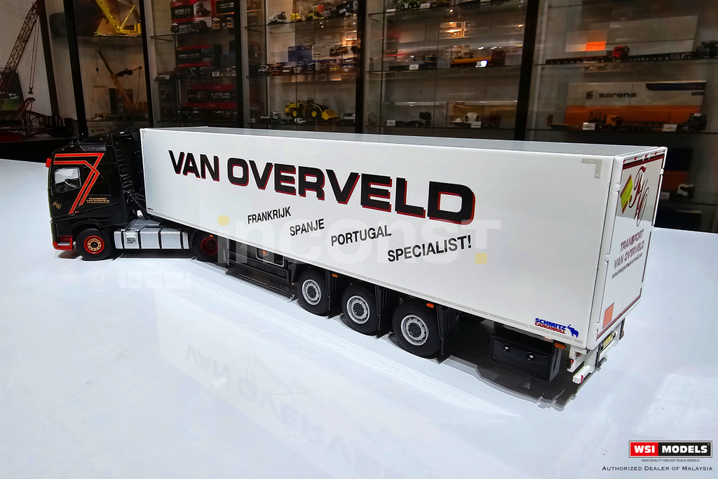 VAN OVERVELD; VOLVO FH4 GLOBETROTTER 4X2 BOX TRAILER - 3 AXLE – Inconst