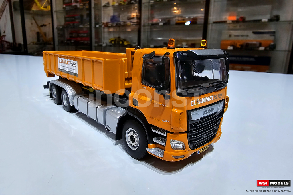 CLEAN MAT; DAF CF DAY CAB MY2017 6X2 HOOKLIFT SYSTEM + HOOKLIFT ...