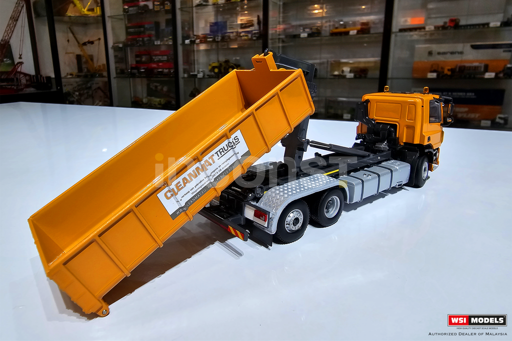 CLEAN MAT; DAF CF DAY CAB MY2017 6X2 HOOKLIFT SYSTEM + HOOKLIFT ...