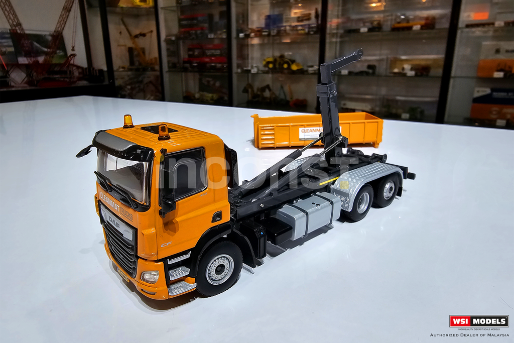 CLEAN MAT; DAF CF DAY CAB MY2017 6X2 HOOKLIFT SYSTEM + HOOKLIFT ...