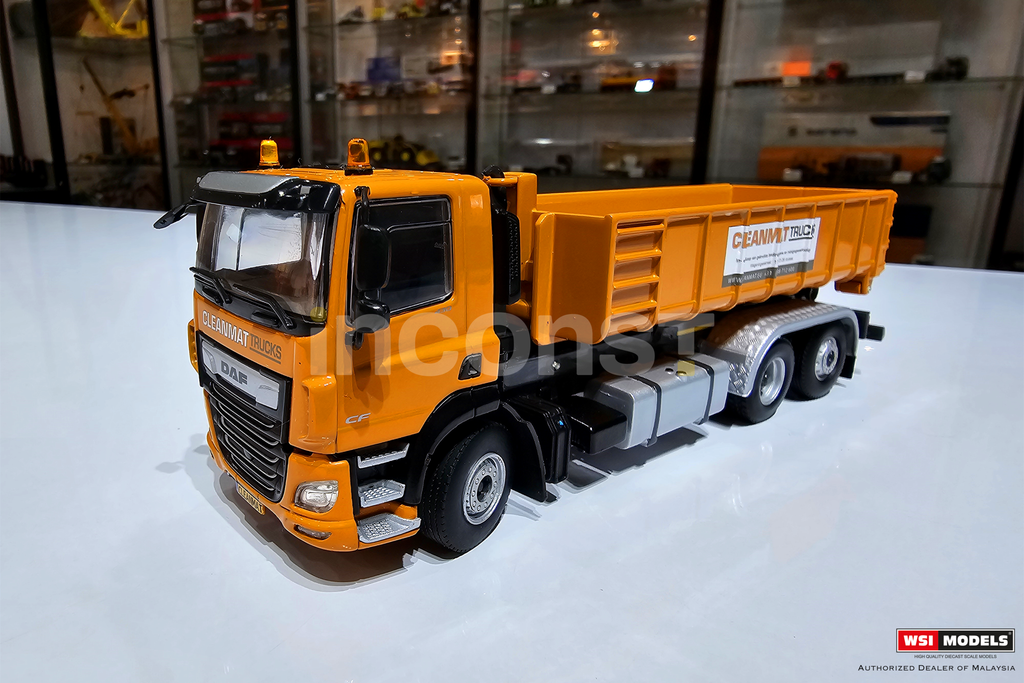 CLEAN MAT; DAF CF DAY CAB MY2017 6X2 HOOKLIFT SYSTEM + HOOKLIFT ...
