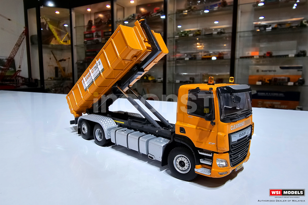 CLEAN MAT; DAF CF DAY CAB MY2017 6X2 HOOKLIFT SYSTEM + HOOKLIFT ...