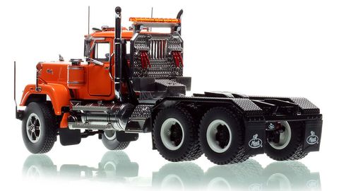 Mack Superliner Heavy Spec Tandem Axle Tractor - Orange over Black ...