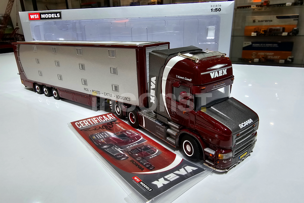 VAEX; SCANIA T5 TORPEDO TOPLINE 6X2 TAG AXLE LIVE STOCK TRAILER - 3 ...