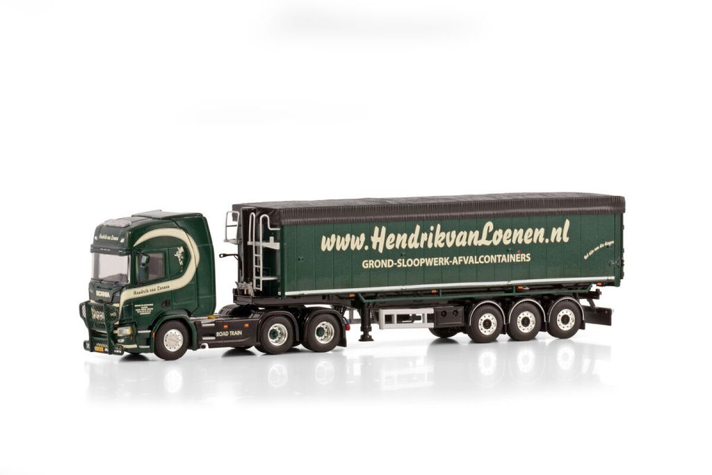 Hendrik van Loenen; SCANIA R HIGHLINE CR20H 6X2 TAG AXLE TIPPER VOLUME ...