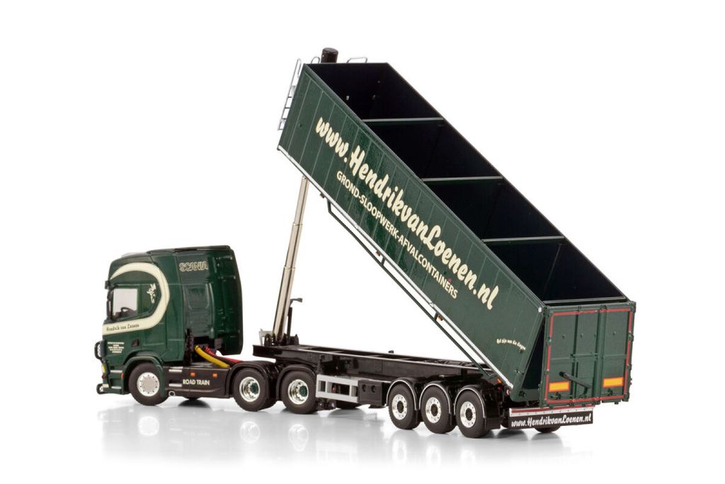 Hendrik van Loenen; SCANIA R HIGHLINE CR20H 6X2 TAG AXLE TIPPER VOLUME ...