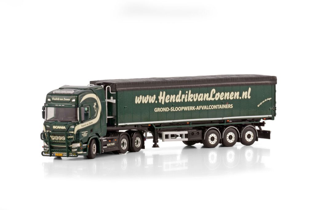 Hendrik van Loenen; SCANIA R HIGHLINE CR20H 6X2 TAG AXLE TIPPER VOLUME ...