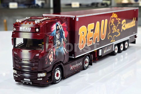 TRANSPORT BEAU; SCANIA S HIGHLINE CS20H 4X2 REEFER TRAILER - 3 AXLE ...