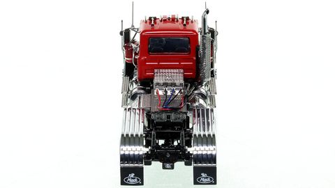 Mack Superliner Tandem Axle Tractor - Red over Black – Inconst