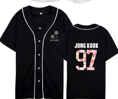 BTS Baseball Shirt – RunningMan Malaysia Store