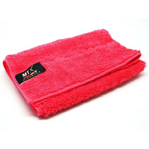 MTX MICROTEX PLUSH MICROFIBER CLOTH 40CM X 40CM (FLUFFY HIGH PILE FIBER ...