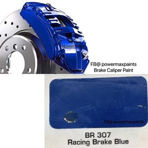 FORCE BR307 RACING BRAKE BLUE 4:1 BRAKE CALIPER PAINT With HARDENER ...
