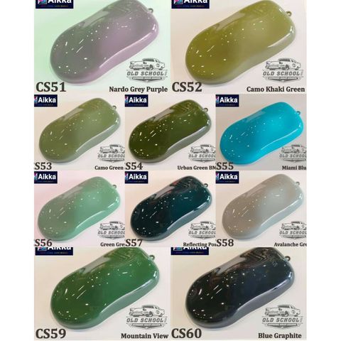 AIKKA CS61-70 OLD SCHOOL SUPREME SOLID COLOUR 2K CAR PAINT – POWER MAX ...